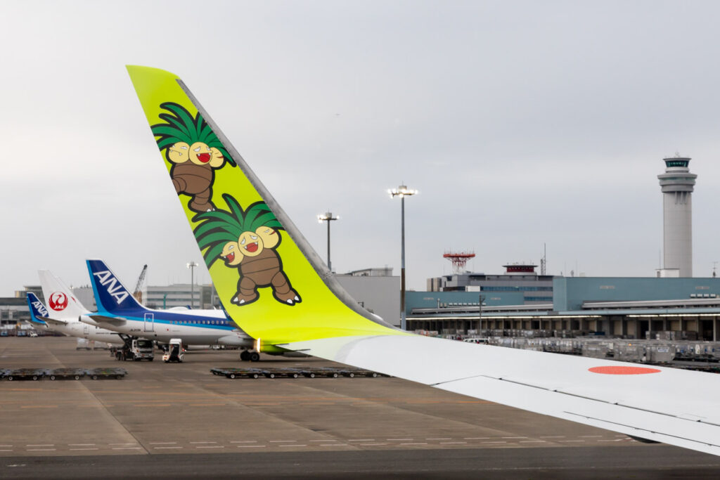 Nassy Jet: Flying on Solaseed Air's New Pokemon Jet on Its First Day ...